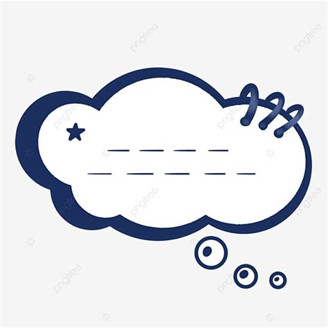 Hand Drawn Dialog Hd Transparent Hand Drawn Cute Cartoon Dialog Frame