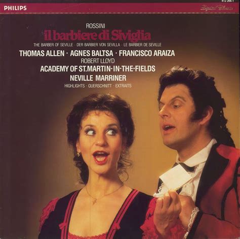 Rossini Marriner le Barbier de Séville Neville Marriner Neville