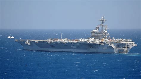 George H W Bush Carrier Strike Group Arrives In Naples Italy YouTube