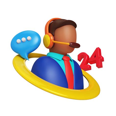 Call Center 3d Png