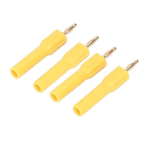 XIJ connecteur banane Connecteur de fiches banane 2mm mle à 4mm femelle