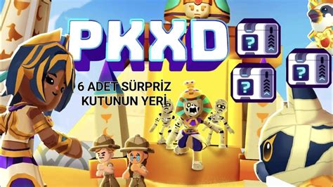 PKXD ÇÖL GÜNCELLEMESİ 6 ADET SÜRPRİZ KUTUNUN YERİ pkxd YouTube