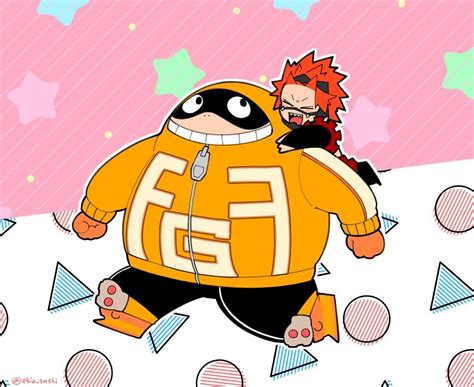 Fatgum And Kirishima Eijirou The Manga Anime Manga Anime Art Office Team Kirishima Eijirou