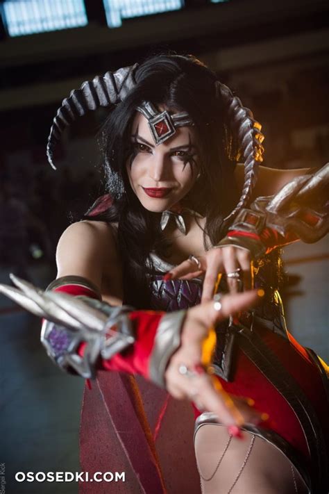 Варкрафт Дракон Ониксия Леди Катрана Престор naked cosplay asian 8