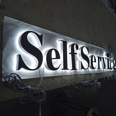 Led Backlit Signage Custom Led Logo Sign 3D Design Custom Logo Sign