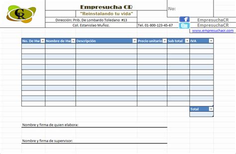 50 Formatos Para Cotizaciones En Excel