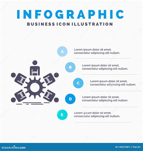 Teamwork Infographics Set Vector Illustration Cartoondealer