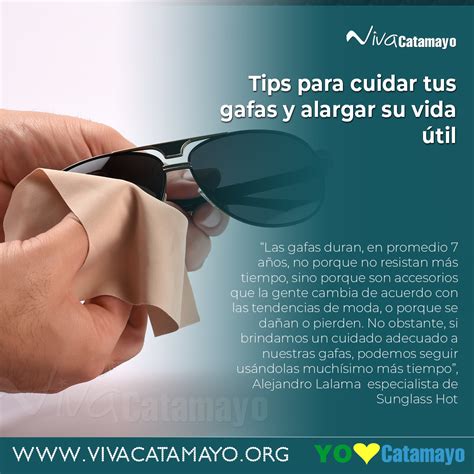 Tips para cuidar tus gafas y alargar su vida útil Vivacatamayo TV