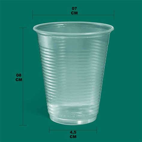Copo Descart Vel Transparente Ml C Fonplast