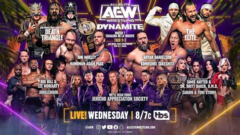 AEW Dynamite Card Tonight 1 11 23 Full Preview Lineup