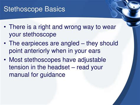 Ppt Medical Instruments Ii Stethoscope Powerpoint Presentation Free