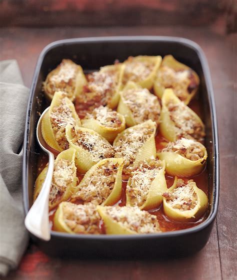 Recette Conchiglioni Farcis Viande Hachée Marmiton The Cake Boutique