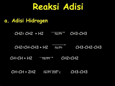 Reaksi Adisi Senyawa Alkena