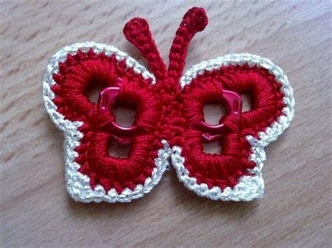 Crochet Butterfly Made Around Aluminum Pull Tabs Off Of Soda Pop Cans