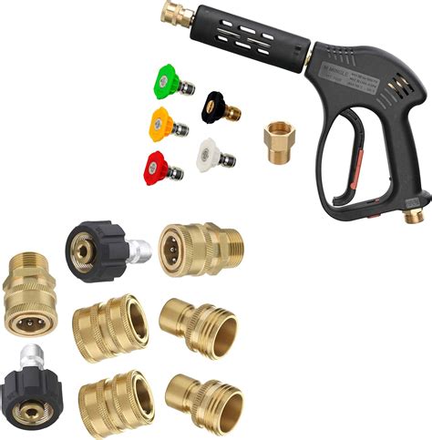 Amazon M Mingle Ultimate Pressure Washer Adapter Set Short High