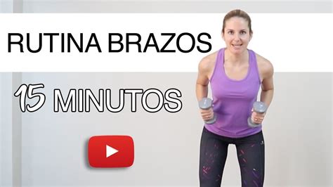 Rutina tonificación brazos 15 Minutos Ejercicios para casa en 15