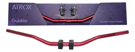 Guidao Aluminio Fat Bar Honda Cb X Vermelho Perolizado Frete Gr Tis