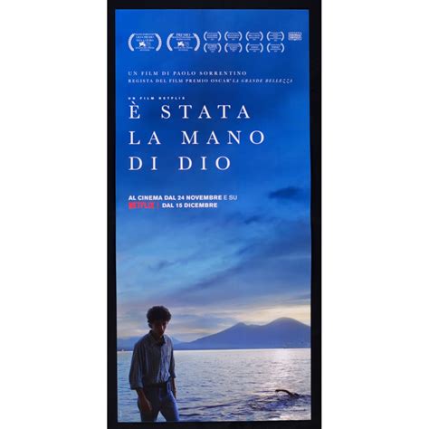Locandina E Stata La Mano Di Dio Sorrentino Servillo Maradona Napoli B