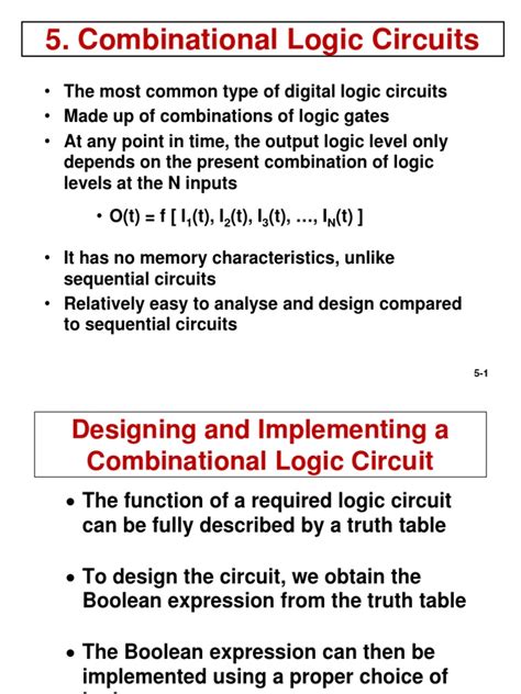 combinational logic circuits pdf numbers logic