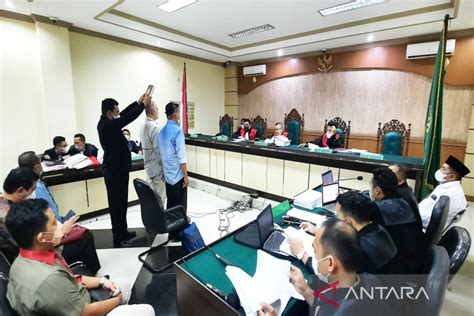 JPU Hadirkan Lima Saksi Pada Sidang Lanjutan Perkara Tambang Di Tanah
