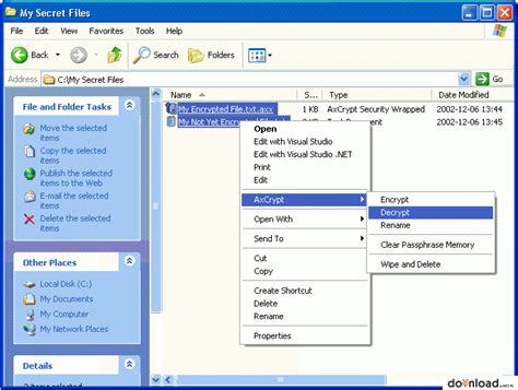 axcrypt data encryption