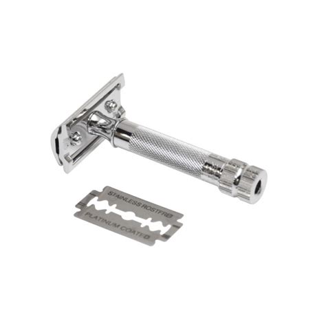 Maquinilla de afeitado clásico cromada Merkur modelo 34