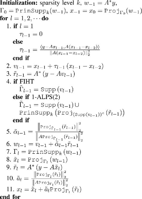 [pdf] fast iterative hard thresholding for compressed sensing semantic scholar