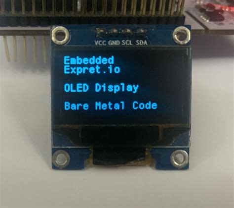 working with stm32 and displays ssd1306 i2c oled display embeddedexpertio