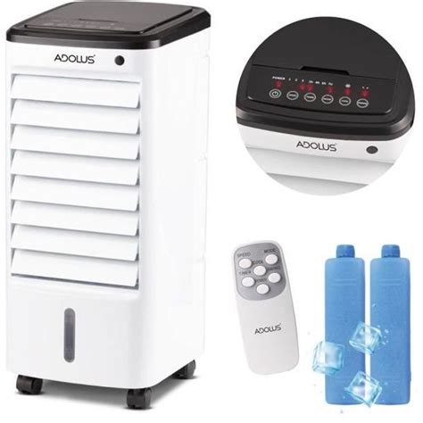 Climatiseurs portables refroidisseur d air évaporatif 3 en 1 avec 3