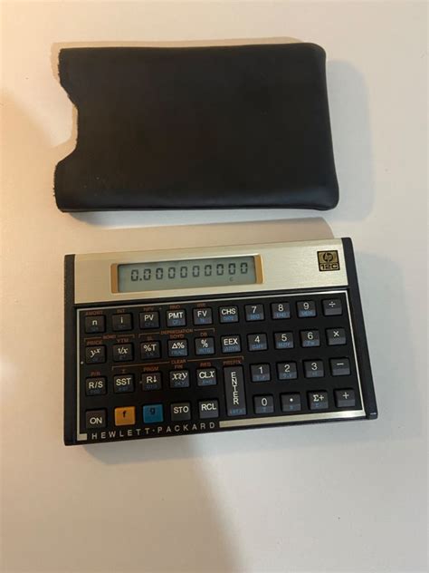 Calculadora Financeira Hp 12c Gold Display Lcd Mais De 120