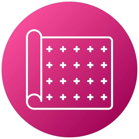 Estilo Del Icono De La Alfombra Vector Premium