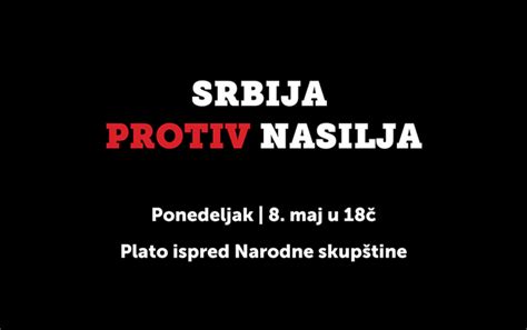 Protest Srbija Protiv Nasilja