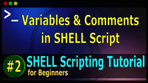02 Variables And Comments In Shell Script Declaration Of Variables In Bash Shell Script