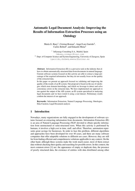 pdf automatic legal document analysis results of information extraction processes using an
