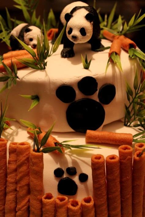 Gateau panda Les secrets de mes délices Gateau Panda gâteau Panda