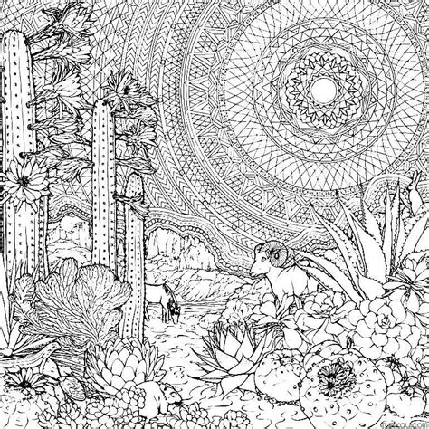 Fox Trippy Coloring Page For Adults Turkau