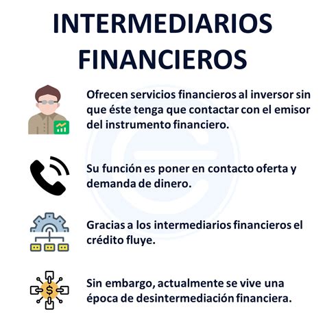 Intermediarios financieros Definición qué es y concepto Economipedia