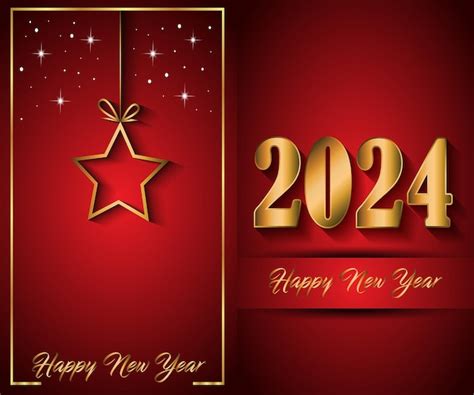 Fondo de feliz año nuevo 2024 para sus invitaciones de temporada