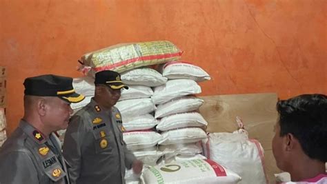 Pantau Stok Pangan Dan Stablitas Harga Polres Gorontalo Utara Datangi