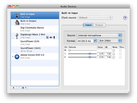 quick tip use multiple audio interfaces on mac os x