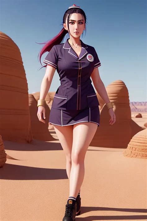Dopamine Girl A Color Pencil Draw Of Hinata Hyuga Wearing Nurse