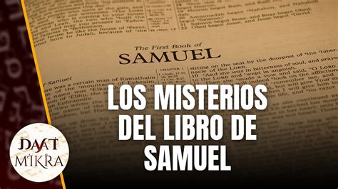 Descubre LOS MISTERIOS de libro de Samuel Nuevos estudios Bíblicos