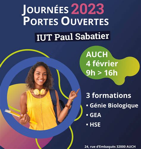 Portes ouvertes à lIUT Paul Sabatier campus dAuch Le Petit Journal