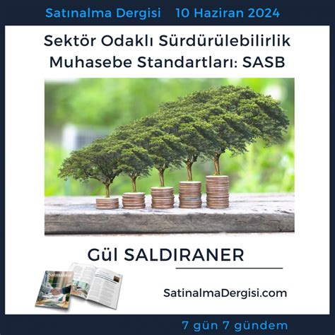 Sektör Odaklı Sürdürülebilirlik Muhasebe Standartları SASB Satınalma