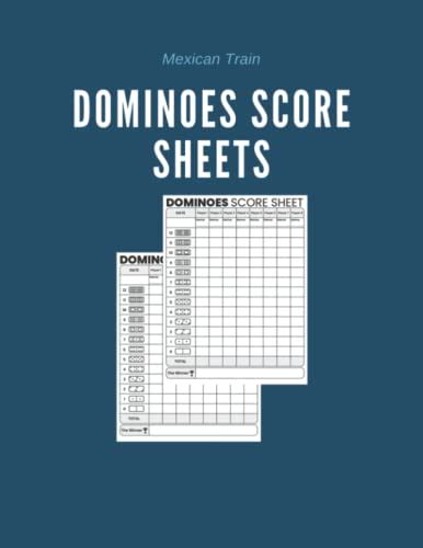 Mexican Train Dominoes Score Sheets Mexican Train Score Sheets
