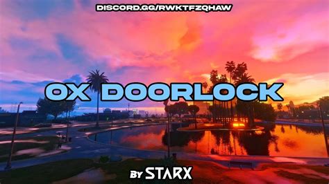 FIVEM OX FR FREE StarX OX Doorlock YouTube