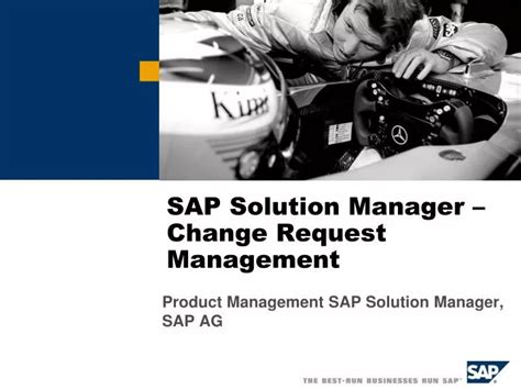PPT SAP Solution Manager Change Request Management PowerPoint