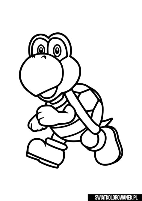 Malowanka Mario Darmowe Kolorowanki Do Druku