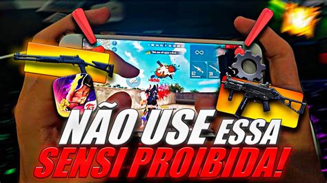 MIRA NÃO TREME MELHOR SENSIBILIDADE PARA IPHONE ATUALIZADA FREE FIRE