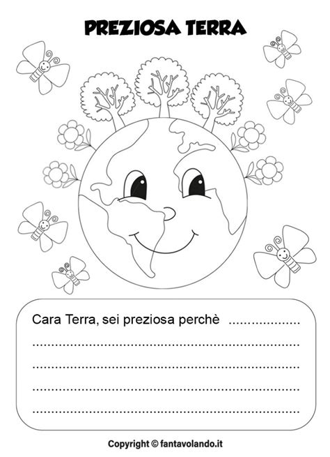 Educazione Civica Preziosa Terra Poesia E Schede Fantavolando